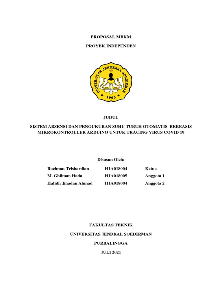Proposal MBKM Final | PDF | Komputer | Teknologi & Rekayasa