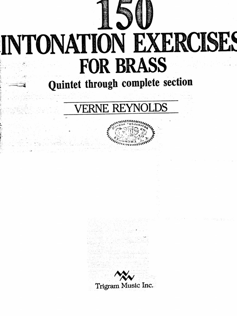 150 Exercises For Brass Quintet | PDF