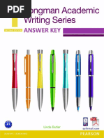 Writing Academic English 4th Ed - Answer Key | PDF