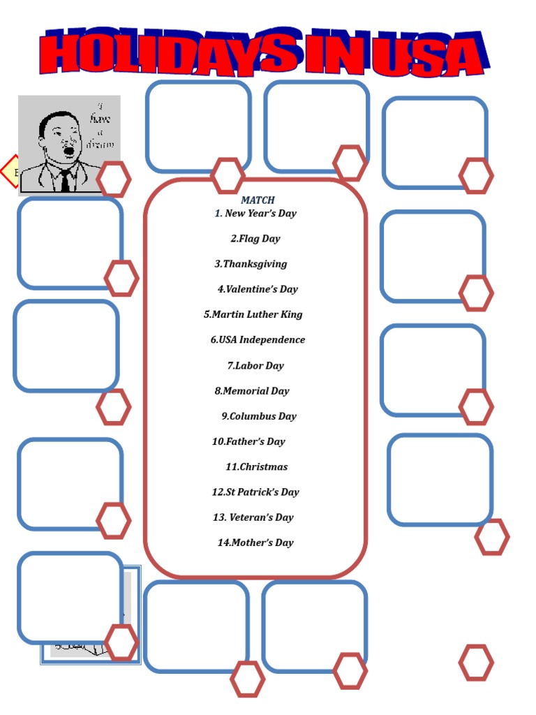 Holidays in Usa Fun Activities Games 1277 | PDF | Travel | Science ...