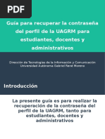 Circular Recuperacion de Usuario y Contraseña | PDF