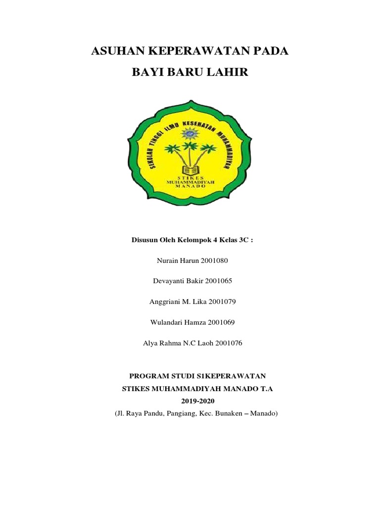 Askep BBL | PDF | Pengembangan Diri | Kesehatan Holistik