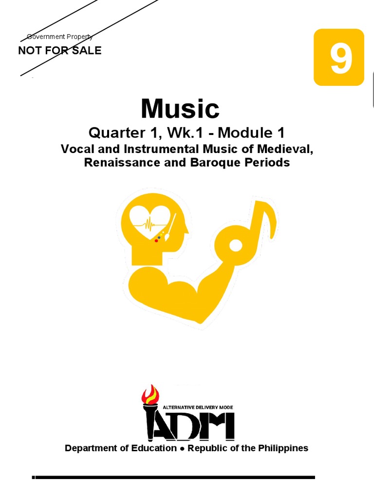 Music9 - q1 - Mod1 - Vocal and Instrumental Music of Medieval ...