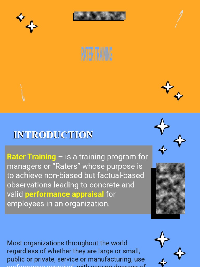 Rater Training | PDF | Performance Appraisal | Cognition