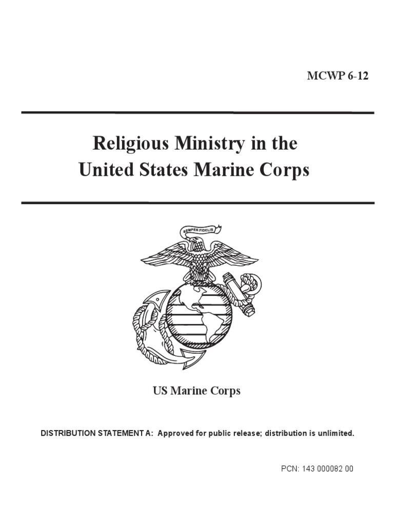 MCWP 6-12 (2009) - Religious Ministry in The United States Marine Corps ...