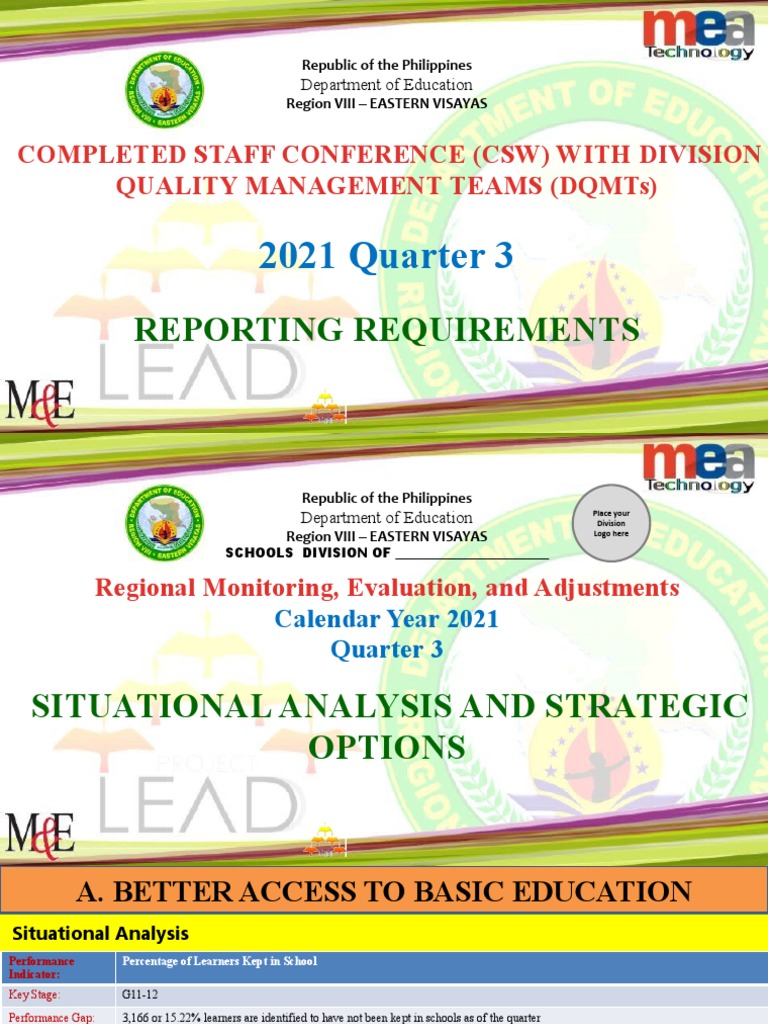 2021 Q3 Analysis Template | PDF | Educational Technology | Learning