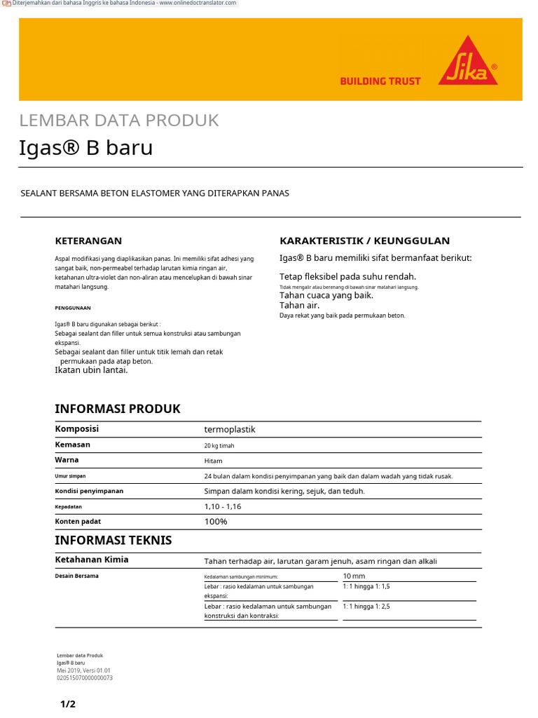 Igas B New - En.id | PDF