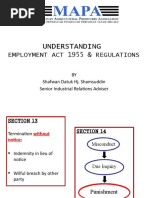 The Employment (Termination & Redundancy Payments) Act | PDF