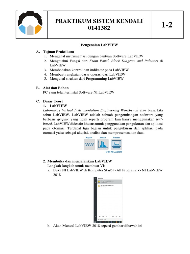 Introduction To LabVIEW | PDF