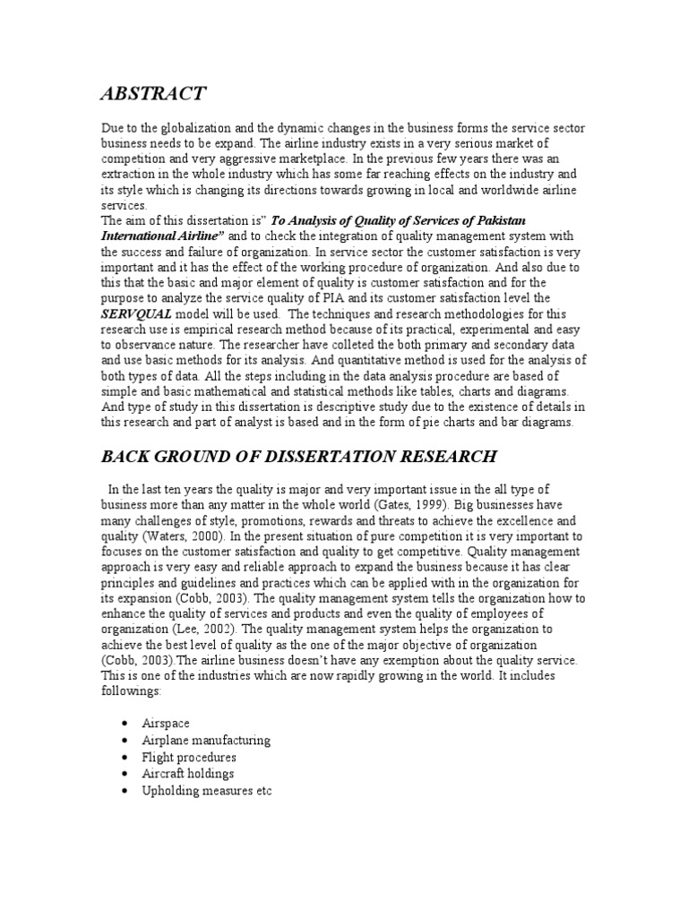 Abstract | PDF | Quality Management | Quality Assurance