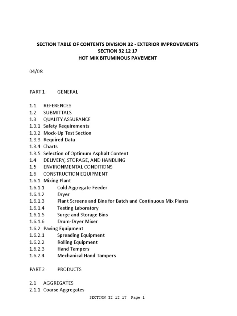 Hot Mix Bituminous Materials | PDF | Asphalt | Road Surface
