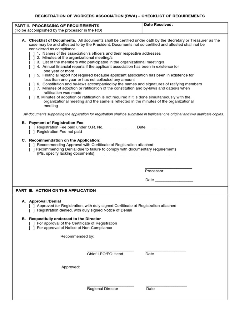 All Documents Supporting The Application For Registration Shall Be ...