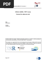 WST-1 Cell Proliferation Assay Guide | PDF | Cytotoxicity | Assay