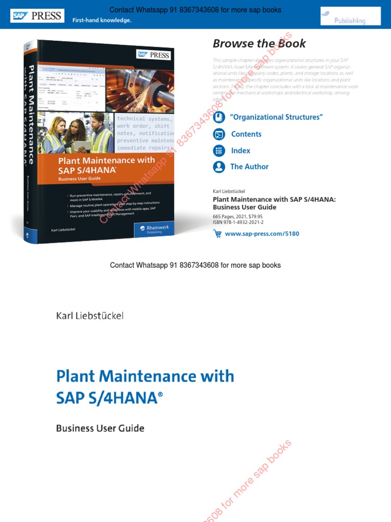 Sap s4 Hana Book | PDF | Computing | Software