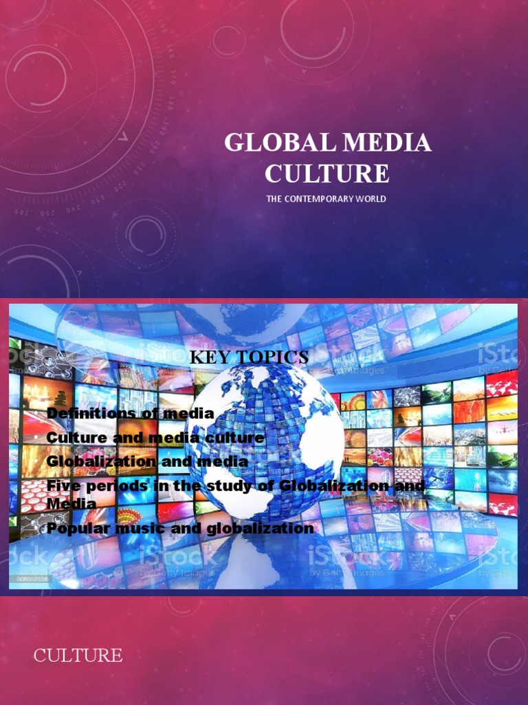 Global Media Culture in Today's World | PDF | Mass Media | Printing