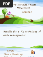 5Rs of Waste Management - Group 5 | PDF | Waste | Reuse