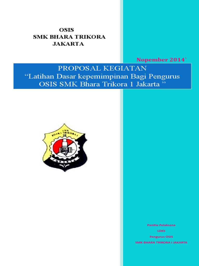 Proposal LDKS OSIS SMK Bhara Trikora | PDF