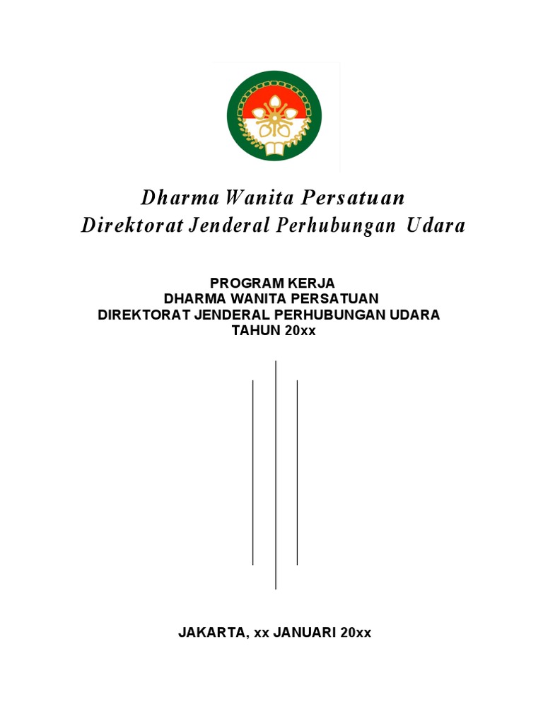Contoh Rencana Program Kerja DWP | PDF