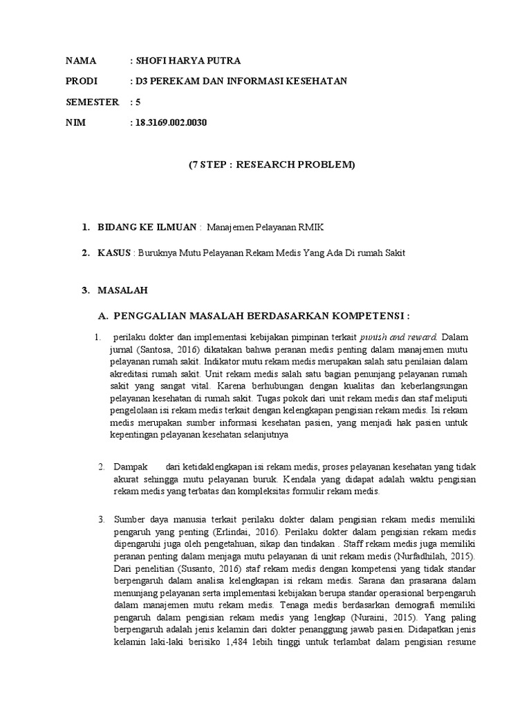 7 Step Shofi Harya Putra | PDF