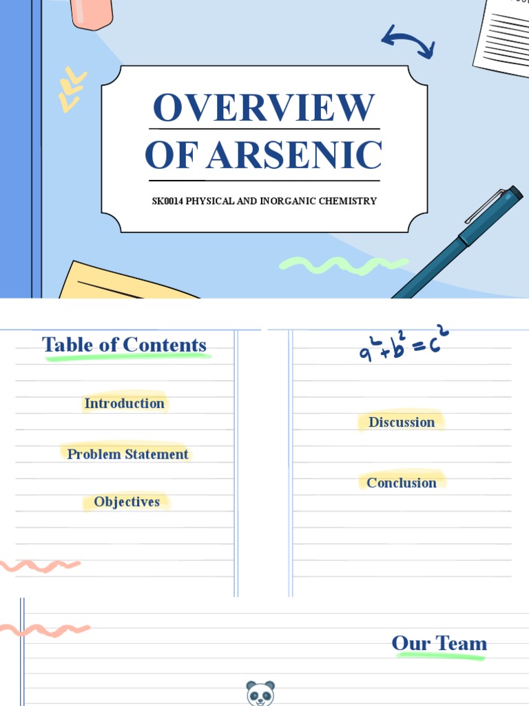 PBL Chemistry Slides | PDF | Chemical Bond | Arsenic