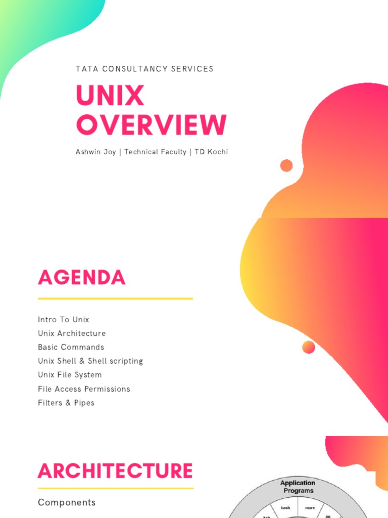 Unix Overview - New | PDF | Computer File | Shell (Computing)