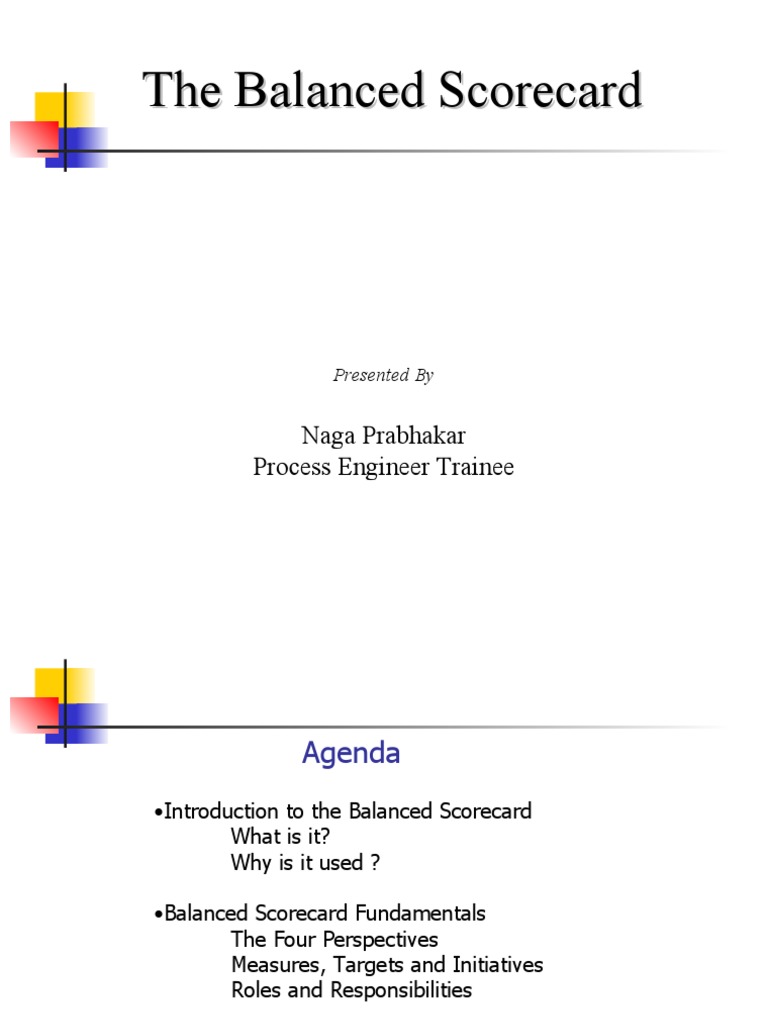 Balanced Scorecard | PDF | Customer Satisfaction | Goal