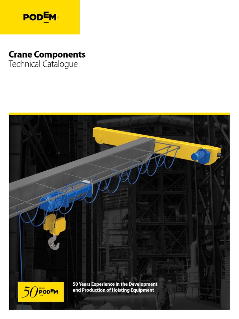 Crane Components: Technical Catalogue | PDF | Electric Motor | Crane ...