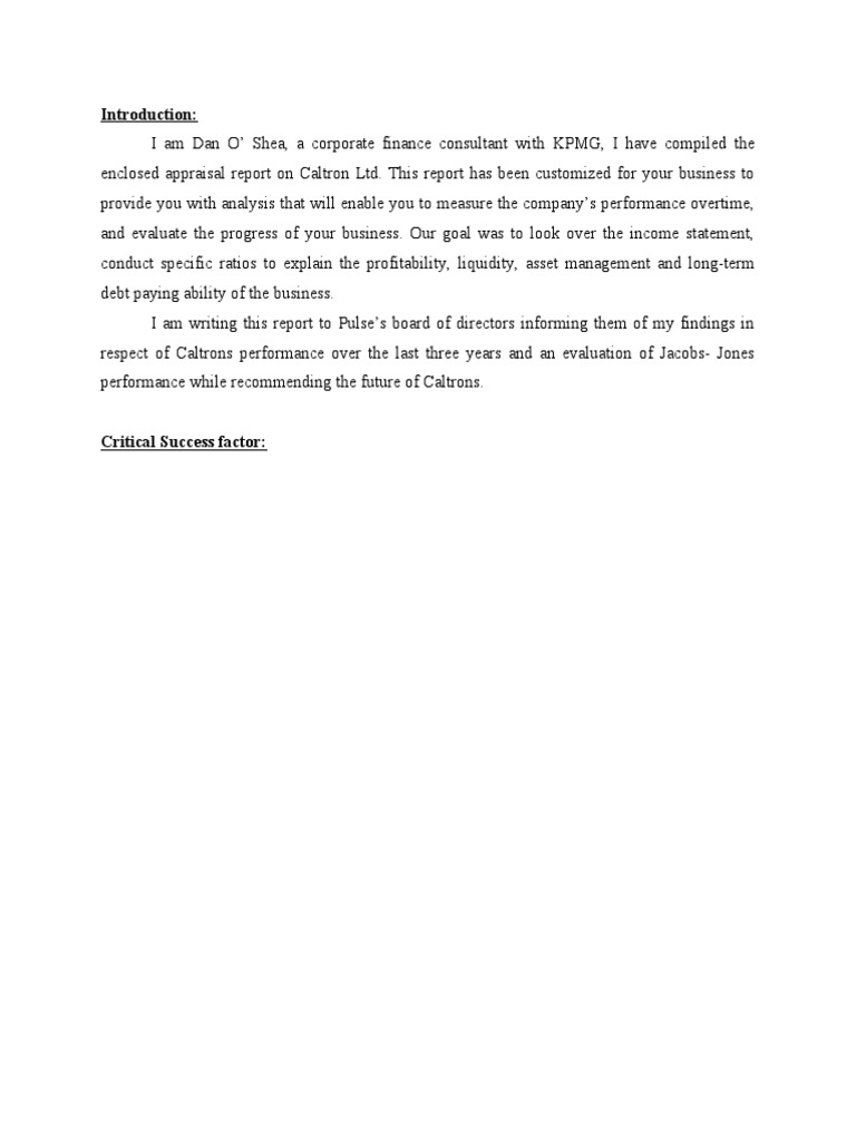 Carlton Case | PDF | Inventory | Investing