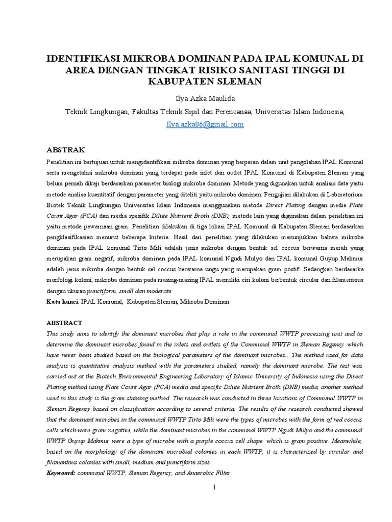 Ilya Azka Maulida - Journal | PDF