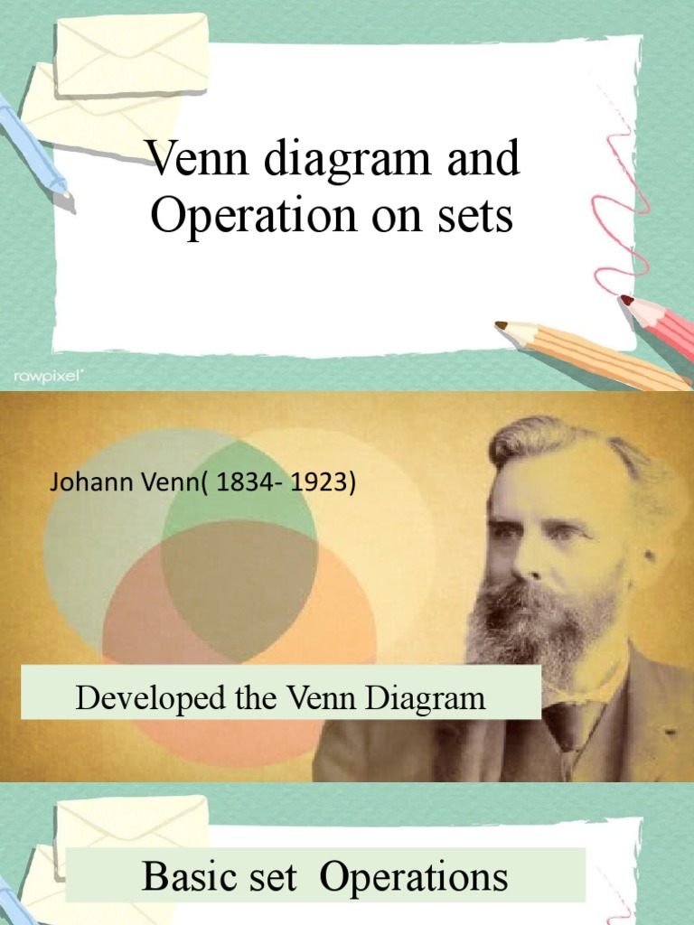 Venn Diagram and Operation On Sets | PDF
