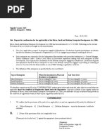 MSME Declaration Format - Revised | PDF | Small And Medium Sized ...
