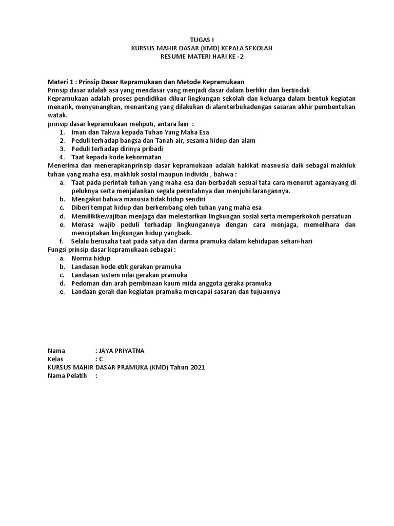 Tugas Resume | PDF