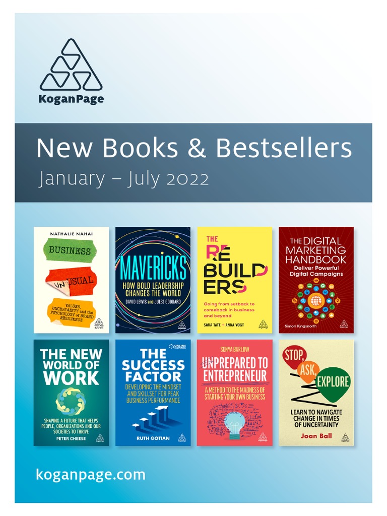 Kogan Page New Business Releases 2022 | PDF | Marketing | Psychological ...