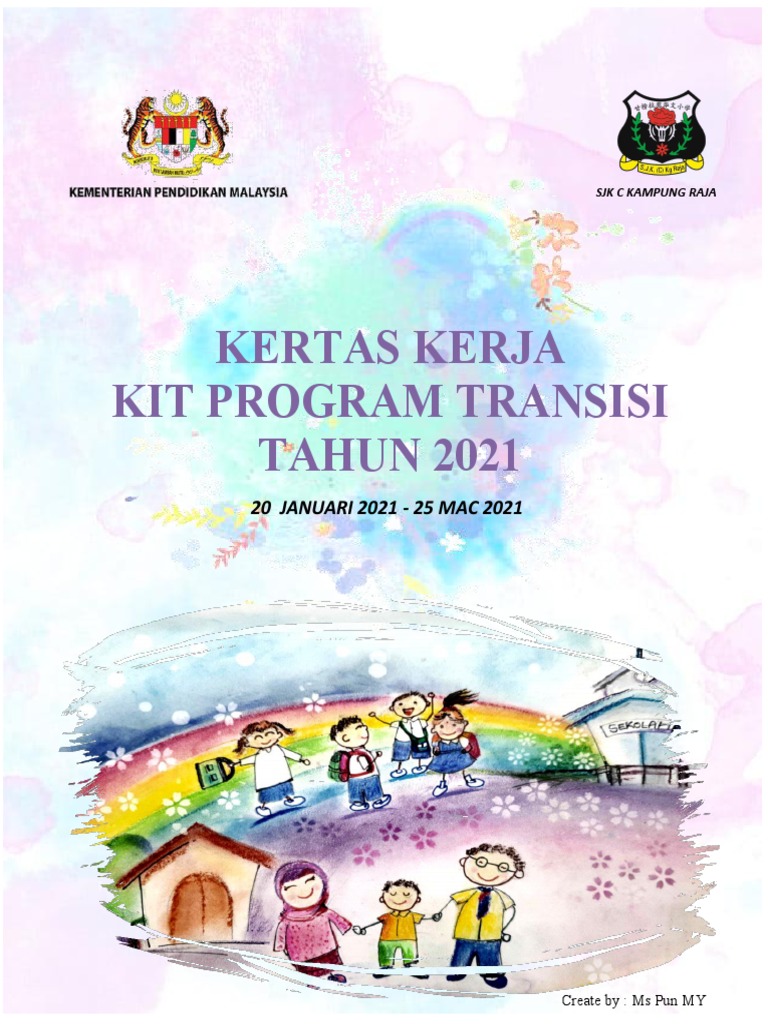 Draft Kertas Kerja Kit Program Transisi 2021 | PDF