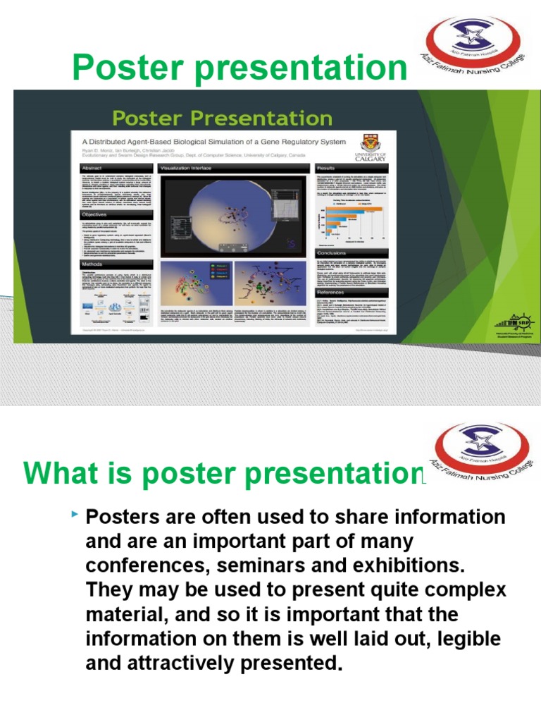 Poster Presentation Final Year | PDF | Typefaces | Information