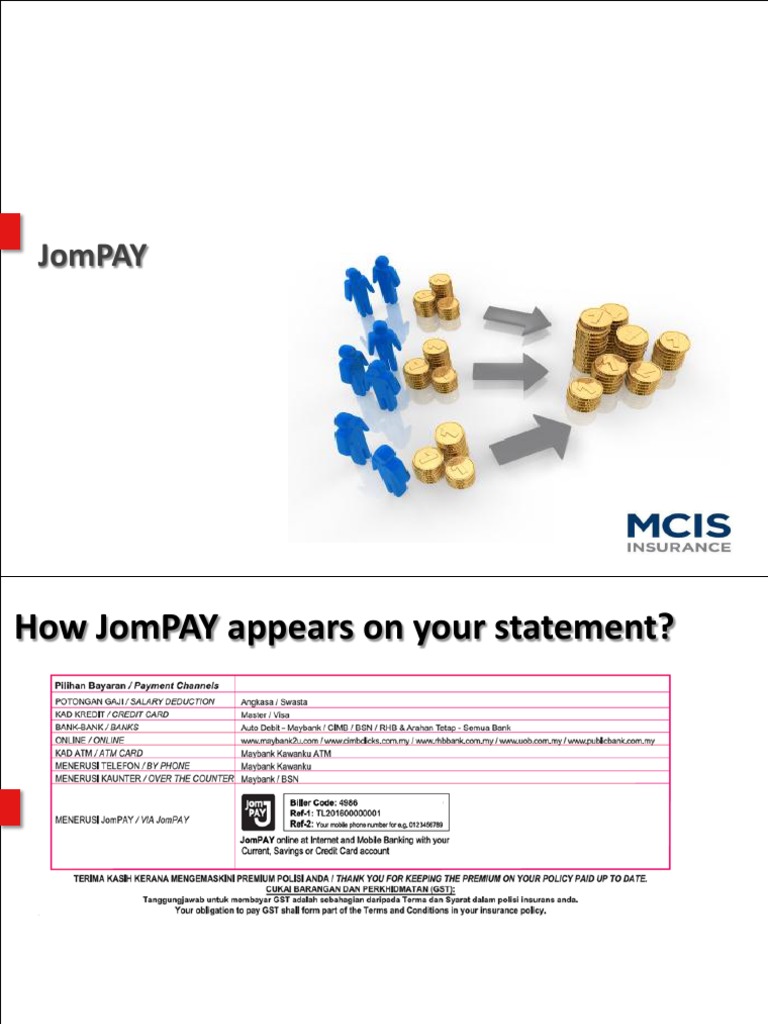 JomPAY Guide | PDF | Banks | Payments