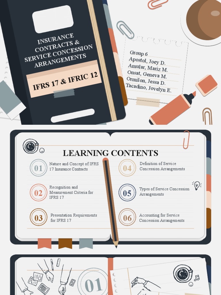 Group 6 IFRS 17 IFRIC 12 3 | PDF | Insurance | International Financial ...