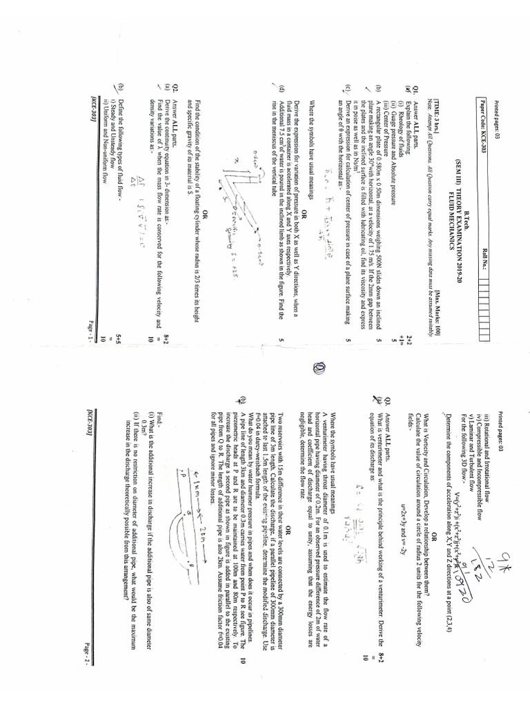 Civil Question Papers | PDF