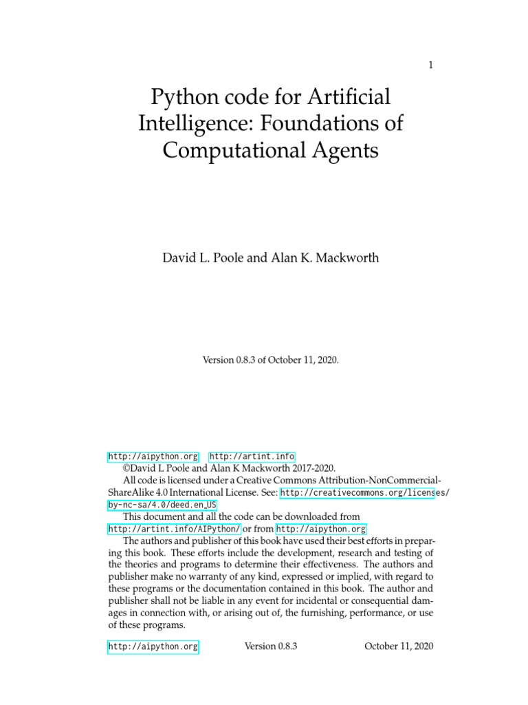 Artificial Intelligence With Python | PDF | Subroutine | Anonymous Function