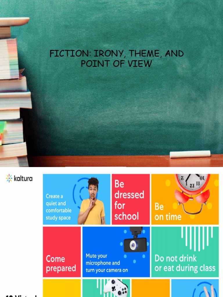Fiction: Irony, Theme, and Point of View | PDF | Irony | Narration