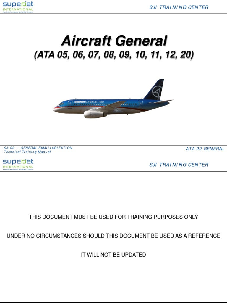 ATA 00 General-L1 | PDF | Weighing Scale | Landing Gear