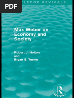 Economy and Society - An Outline of Interpretive Sociology - Max Weber ...
