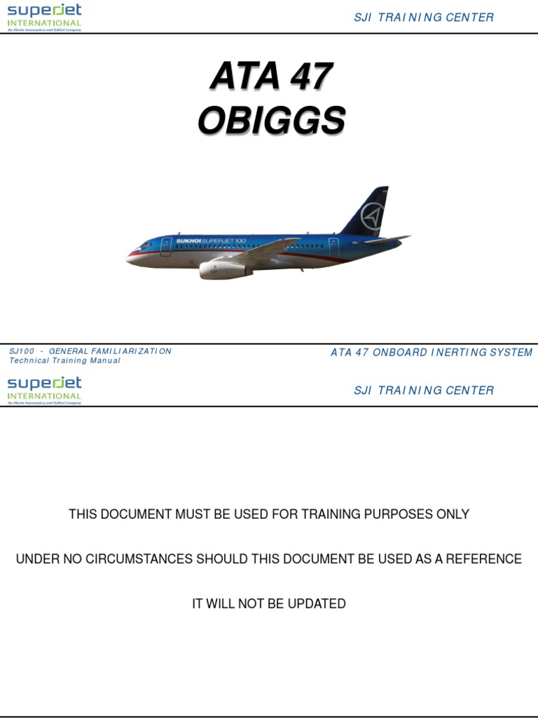 Ata 47 Obiggs-L1 | PDF | Oxygen | Atmosphere