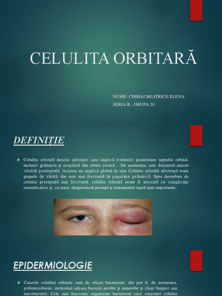 Celulita Orbitara | PDF