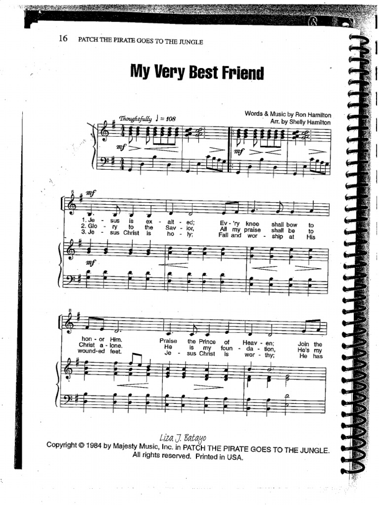 My Very Best Friend | PDF