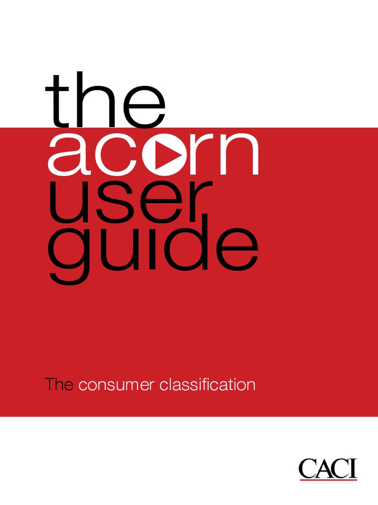 Acorn User Guide | PDF | Market Segmentation | Economies