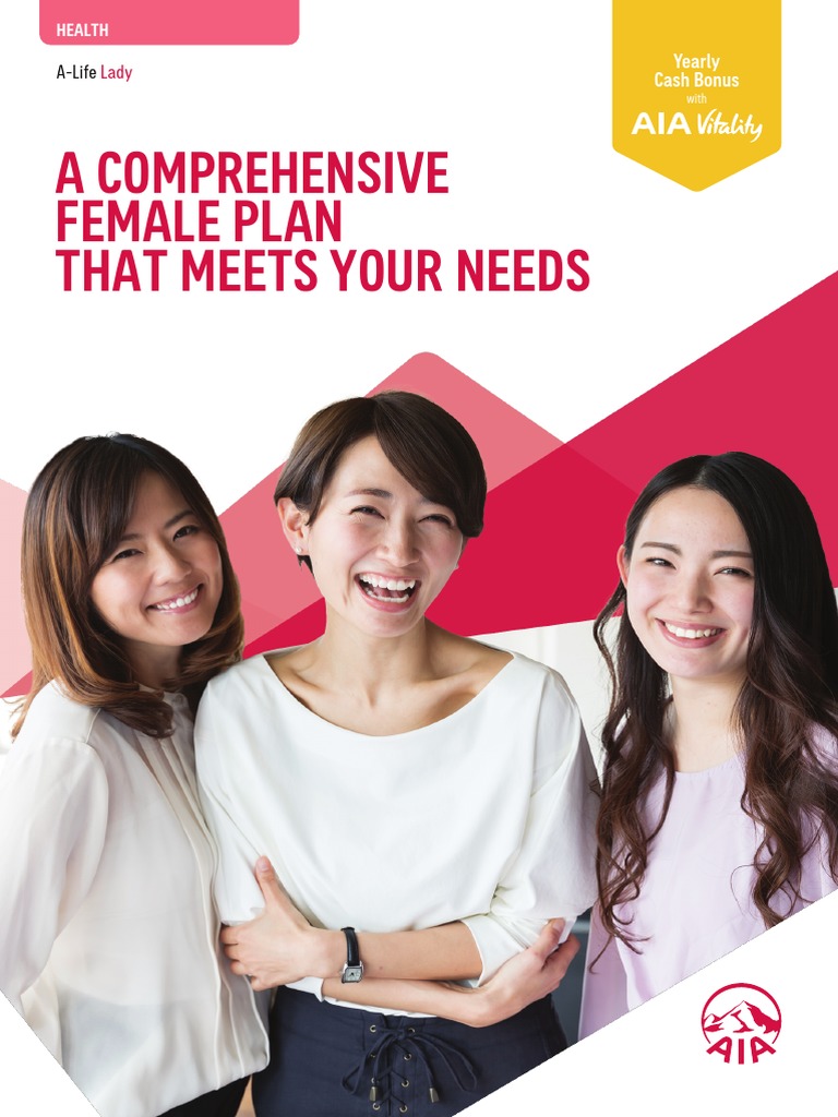 A-Life Lady: Comprehensive Female Insurance | PDF | Hiv/Aids | Insurance