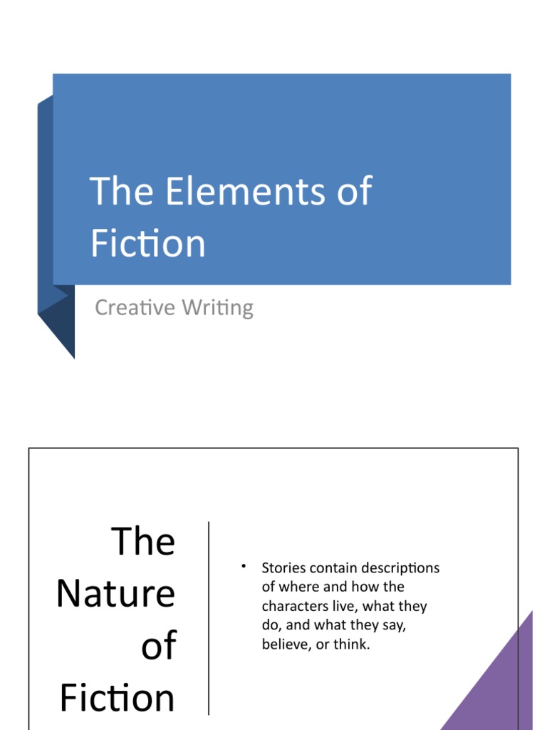 Understanding Fiction Elements and Plot | PDF