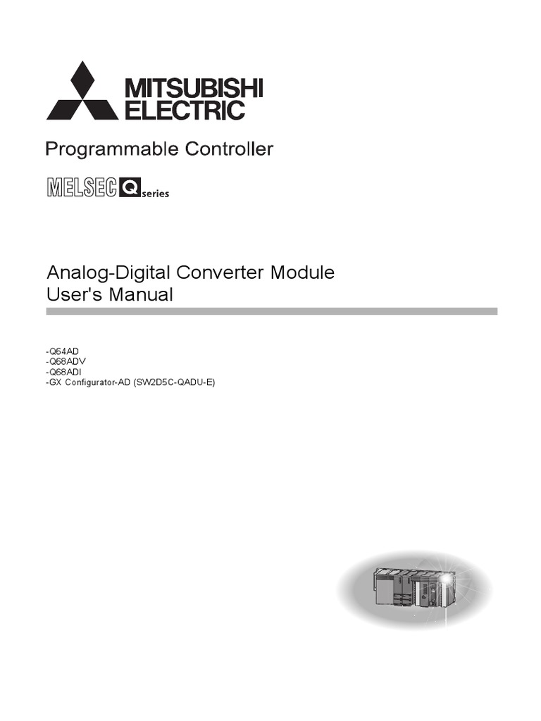 Analog-Digital Converter Module User's Manual: - Q64AD - Q68ADV ...