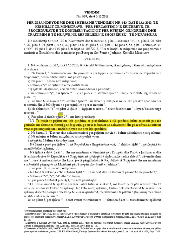 VKM Nr. 569, Date 3.10.2018 | PDF